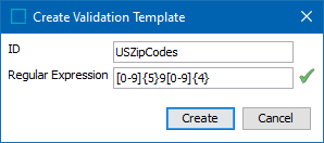 Validation Templates