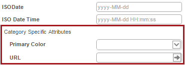 Attribute Value Group Component