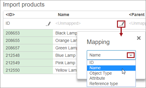 Mapping Name