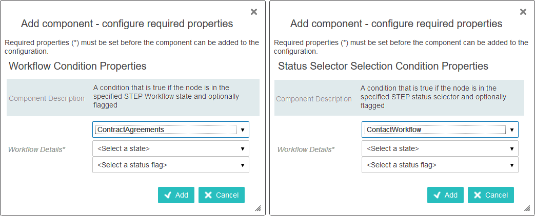 Status Flags in Web UI