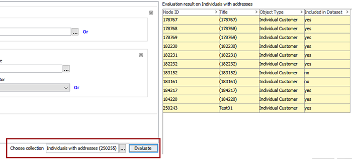 Creating a Dataset Definition