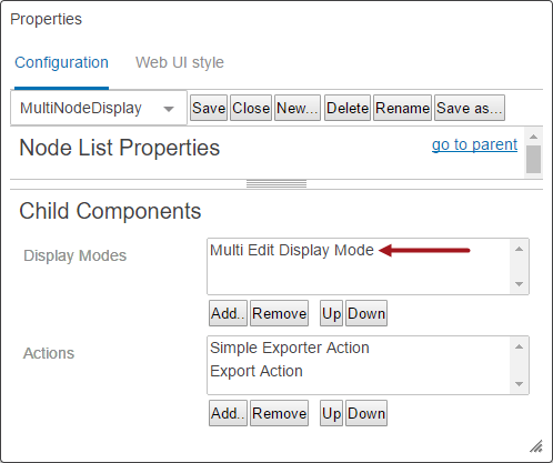 Enabling User Configurable Views