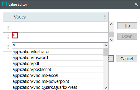 Setting MIME Types for Object Types