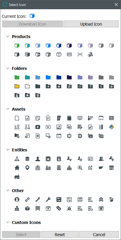 Object Type Icons