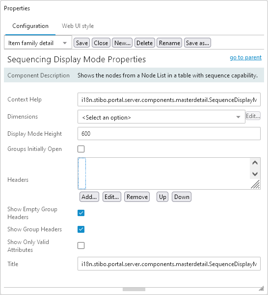 Display Mode - Sequencing