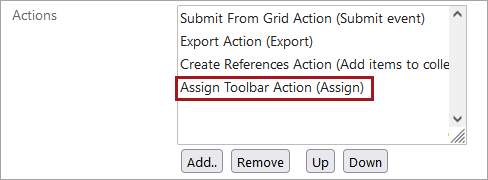 Assigning Workflow Tasks in Web UI