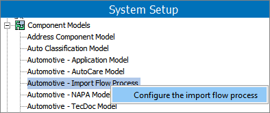 2. Run Easy Setup of Import Flow Process