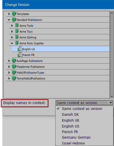 Print Publisher Multi-Language Support