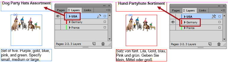 Mounting Products to Version Layers