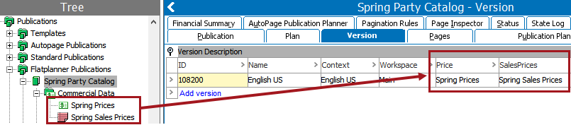 Mapping Commercial Lists to Publication Versions
