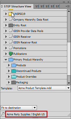Setting Template Preferences and Selecting a Version