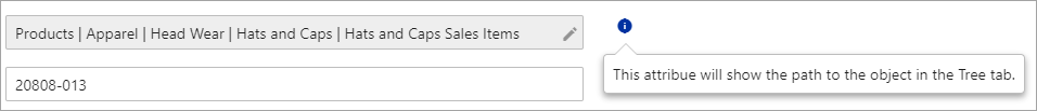 Attribute Help Text in Web UI