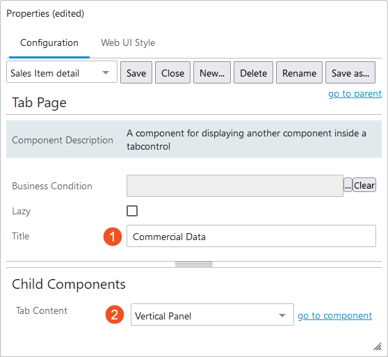 Working with Commercial Data in the Publishing Web UI