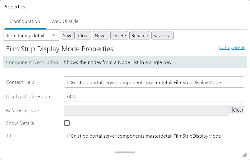 Display Mode - Film Strip