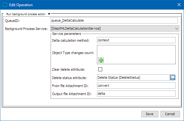 Delta Calculation State