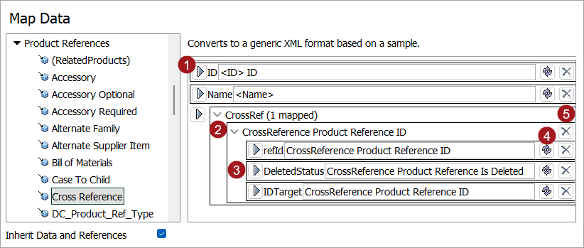 Outbound Map Data Mapping Targets