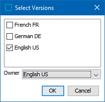Mapping Versions to Layers