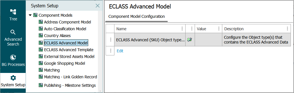 Run Easy Setup of ECLASS Advanced Industry Standard