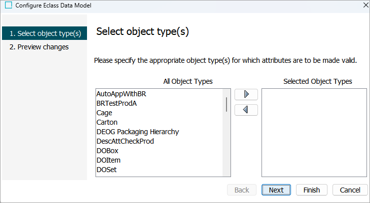 Run Easy Setup of ECLASS Advanced Industry Standard