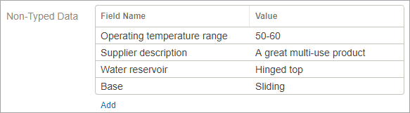 Data Containers in Web UI