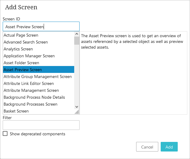 Asset Previews in Web UI