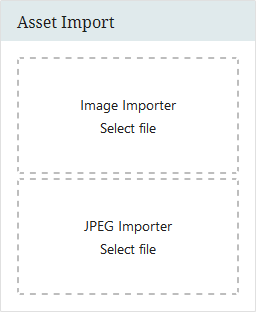 Asset Importer Widget