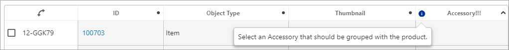 Attribute Help Text in Web UI