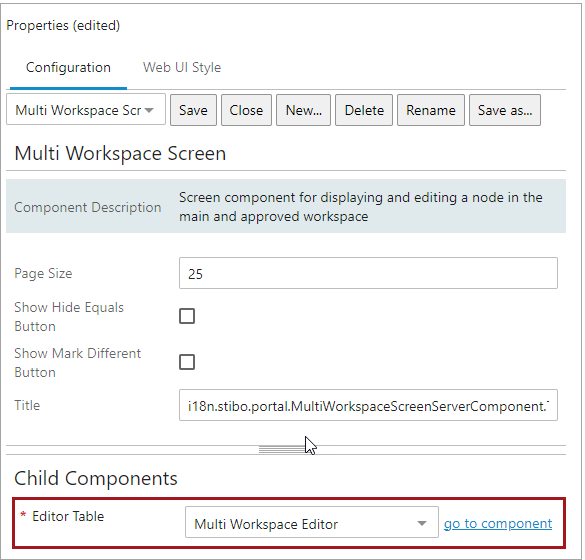 Configuring a Multi Workspace Screen