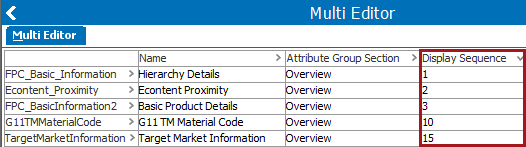 Modifying Cards on the Product Editor Screen