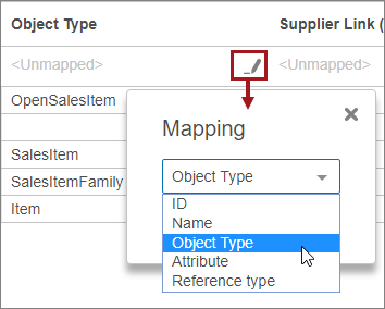 Mapping Object Type