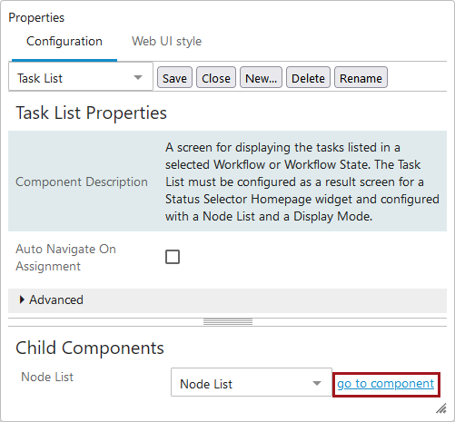 Assigning Workflow Tasks in Web UI