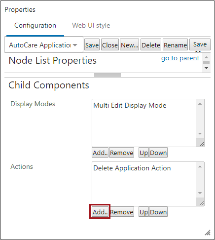 Approve Application Action Component