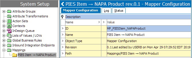 Configuring Mapper Configuration Setup Entity