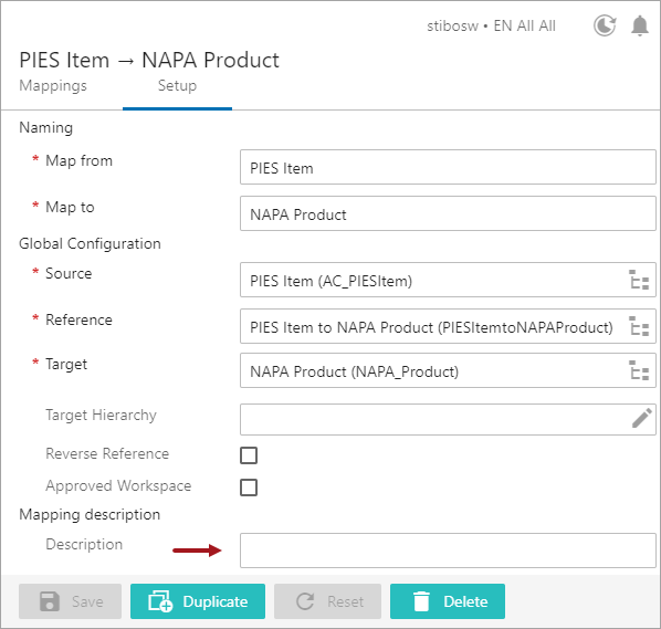 Onboarding Mappings Details Screen